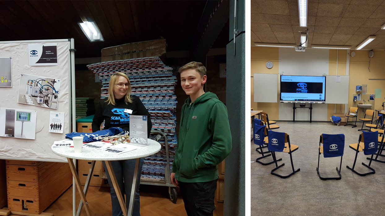 Apprenticeship café in the Schuldorf Bergstraße - scanware