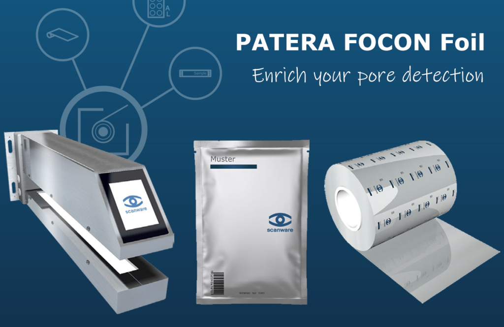 Pore Detection PATERA FOCON Foil - scanware